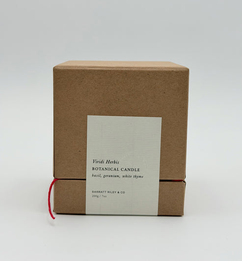 Barratt Riley & Co Viridi Herbis Botanical Candle – Jiyu